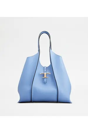 TOD'S T Timeless Shopping Bag In Leather Medium