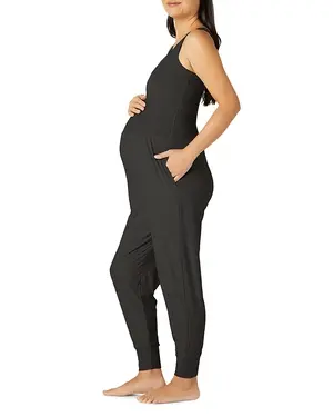 Beyond Yoga Spacedye Maternity Jumpsuit - Darkest Night