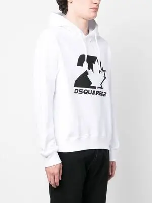 Dsquared2 Logo-print Drawstring Hoodie