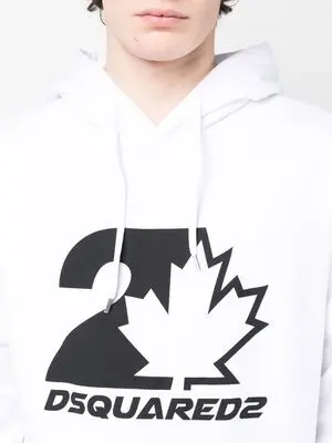 Dsquared2 Logo-print Drawstring Hoodie