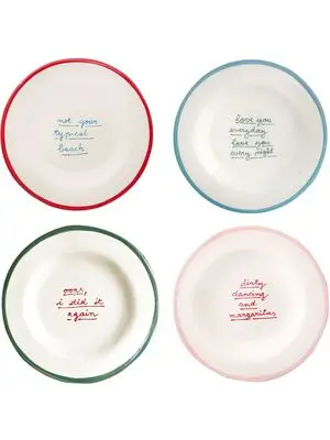 LAETITIA ROUGET I Put A Spell On You Dessert Plate - White