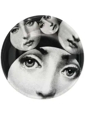 FORNASETTI Tema E Variazioni N.242 Ashtray - White