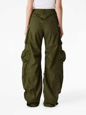 Attico Wide-leg Cargo Trousers