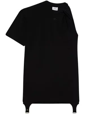 COURREGES Asymmetric Mini Dress