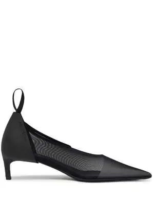 COURREGES 35mm Diving Mesh Pumps