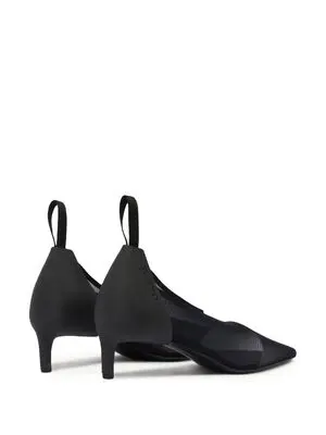 COURREGES 35mm Diving Mesh Pumps