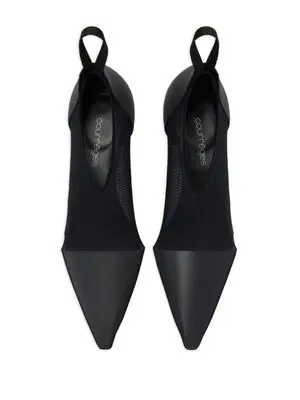 COURREGES 35mm Diving Mesh Pumps