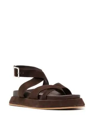 GIABORGHINI Gia/rhw Rosie Flat Sandals