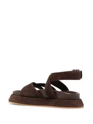 GIABORGHINI Gia/rhw Rosie Flat Sandals