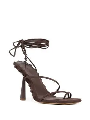GIABORGHINI Gia/rhw Rosie Suede Sandals