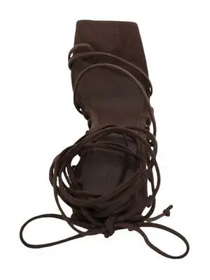 GIABORGHINI Gia/rhw Rosie Suede Sandals