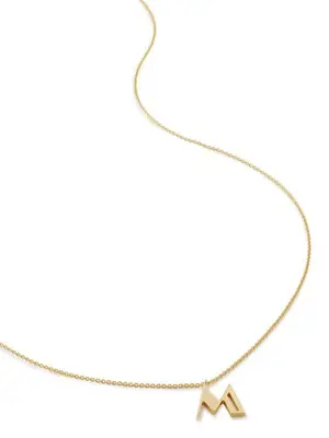 Monica Vinader M Adjustable Necklace