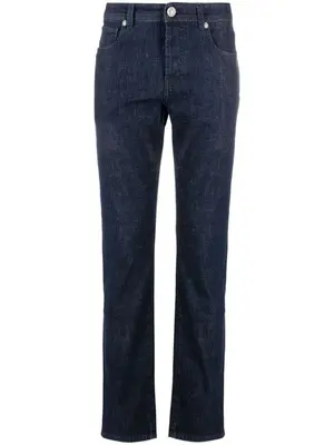 BILLIONAIRE Straight Leg Jeans - Blue