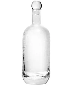 LOUISE ROE Bubble Glass Tall Carafe - White