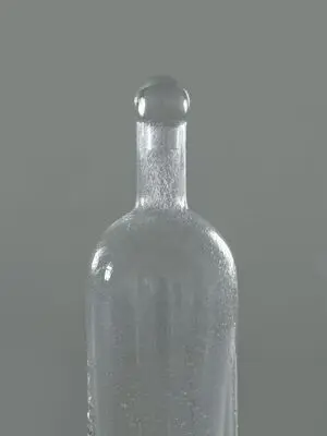LOUISE ROE Bubble Glass Tall Carafe