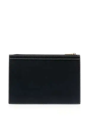 Thom Browne 4-bar Tab Document Holder - Blue