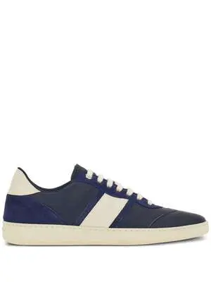 FERRAGAMO Logo-debossed Leather Sneakers