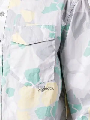 OBJECTS IV LIFE Graphic-print Long-sleeved Shirt