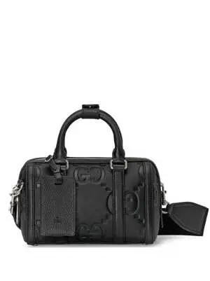 Gucci Jumbo Gg Mini Duffle Bag - Black | Editorialist
