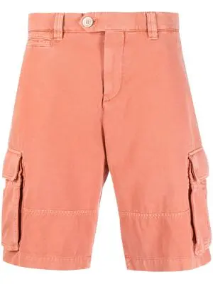 Brunello Cucinelli Cotton Cargo Shorts