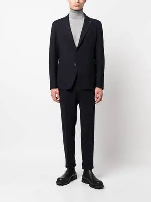 Tagliatore Single-breasted Textured Suit