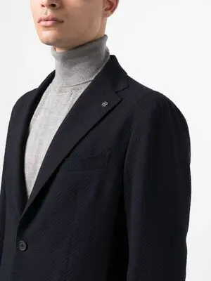 Tagliatore Single-breasted Textured Suit
