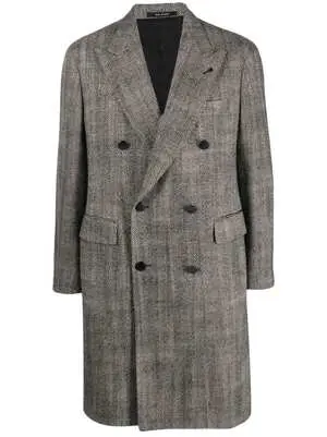 Tagliatore Double Breasted Coats For Men