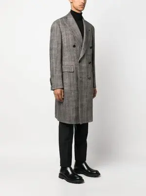 Tagliatore Double-breasted Coat - Black