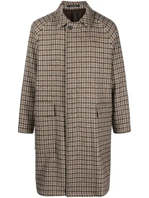 Tagliatore Houndstooth-pattern Coat