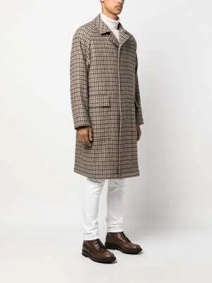 Tagliatore Houndstooth-pattern Coat