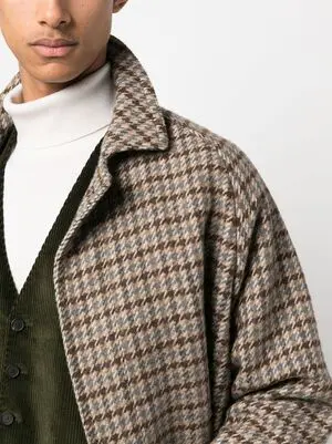 Tagliatore Houndstooth-pattern Coat