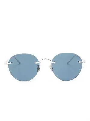 CARTIER Round Frame Sunglasses - Silver
