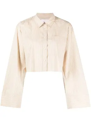 FRAME Classic-collar Long-sleeve Shirt