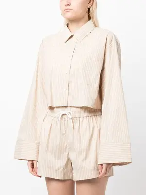 FRAME Classic-collar Long-sleeve Shirt