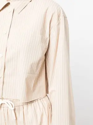 FRAME Classic-collar Long-sleeve Shirt