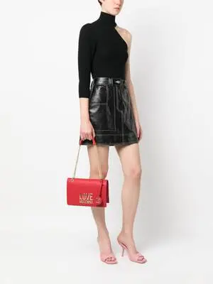 Moschino Logo-plaque Shoulder Bag