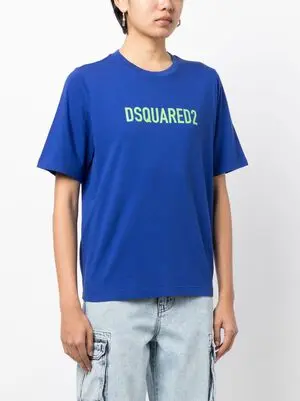 Dsquared2 Logo-print T-shirt - Blue