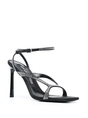 SERGIO ROSSI Sr Aracne 100mm Crystal-embellished Sandals