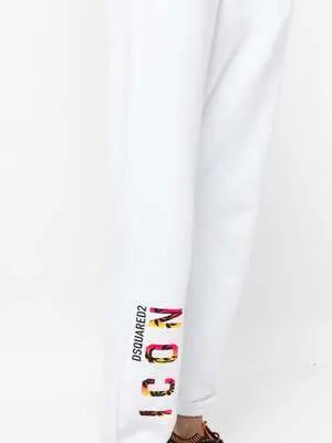Dsquared2 Logo-print Track Pants - White