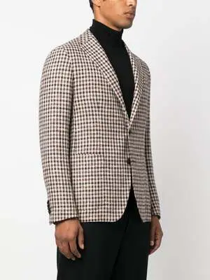 Tagliatore Check-pattern Blazer