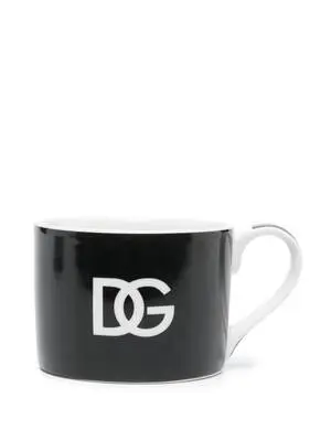 Dolce & Gabbana Dg-print Ceramic Teacups