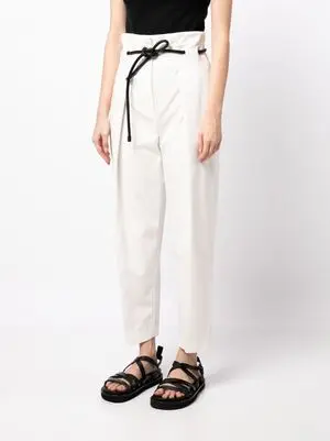 3.1 Phillip Lim Origami Pleated Trousers - White