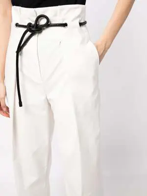 3.1 Phillip Lim Origami Pleated Trousers - White