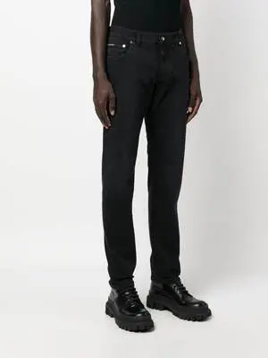Dolce & Gabbana Mid-rise Skinny Jeans - Black