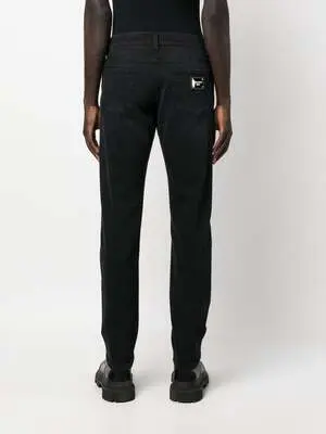 Dolce & Gabbana Mid-rise Skinny Jeans - Black