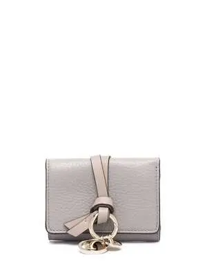 Chloé Alphabet Tri-fold Wallet - Grey