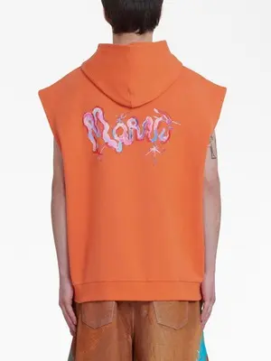 Marni Logo Sleeveless Sweatshirt