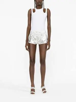 TOM FORD Metallic Crinkle Running Shorts
