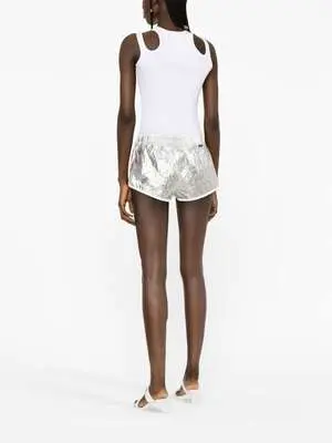 TOM FORD Metallic Crinkle Running Shorts