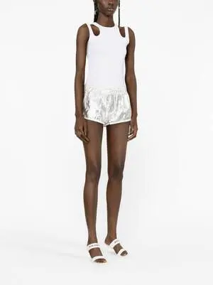 TOM FORD Metallic Crinkle Running Shorts